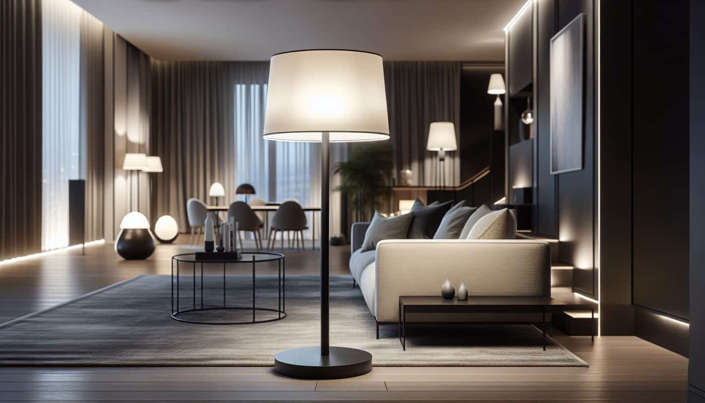 Les lampadaires de salon design : la touche lumineuse pour votre ...